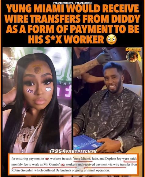 Sean Combs And Yung Miami Rmrttruecrimeblog