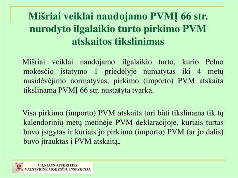 Ppt MetinĖs Pvm Deklaracijos Pildymas Powerpoint Presentation Free