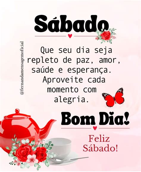 Feliz Sábado Bom Dia Mundo Mensagens