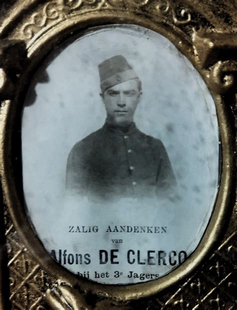 Geraardsbergen Grammont Herinneringstafereel Alfons De Clercq
