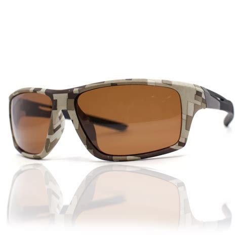 Cavalrycombat Optics™ Camou Allbrown Sport Sunglasses Premium