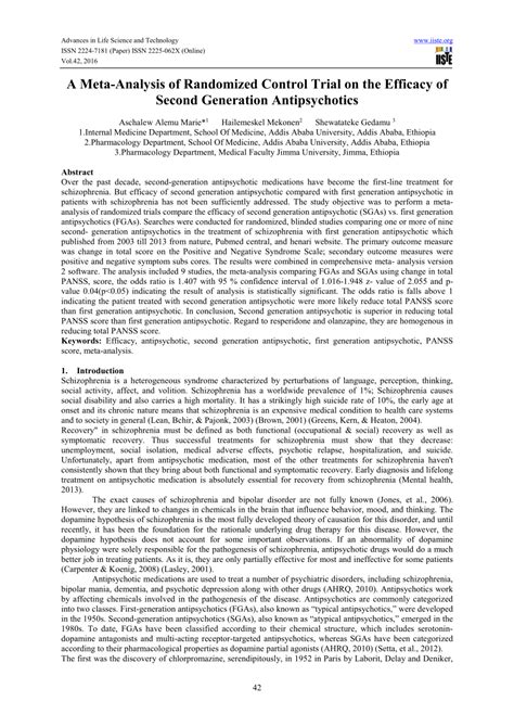 Pdf A Meta Analysis Of Randomized Control Trial On The Efficacy Of