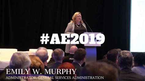 Emily Murphy Gsa Acquisition Innovation In Action Keynote Youtube