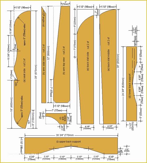Adirondack Chair Template
