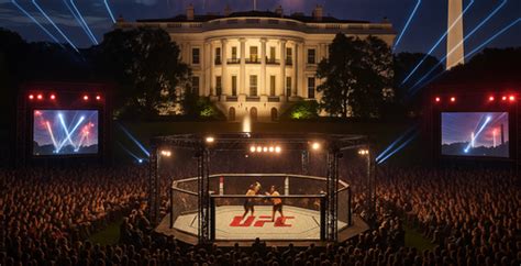 Lets Get Ready To Rumble Ufc Cage Match Planned At White House Tea