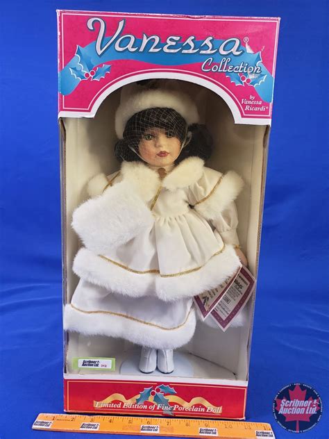 Collector Doll Vanessa 1998 Limited Edition Porcelain Doll In