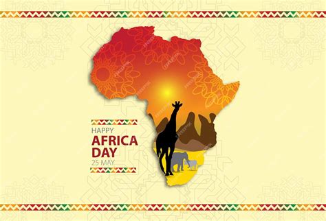 Premium Vector Africa Day Background Concept Vector Of African Tribal