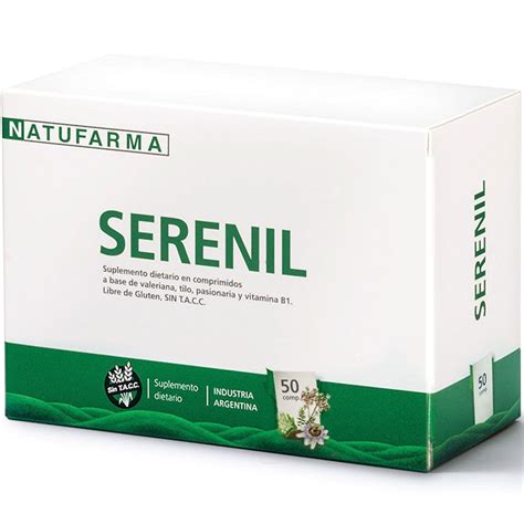 Suplemento Dietario Serenil 50 Comprimidos