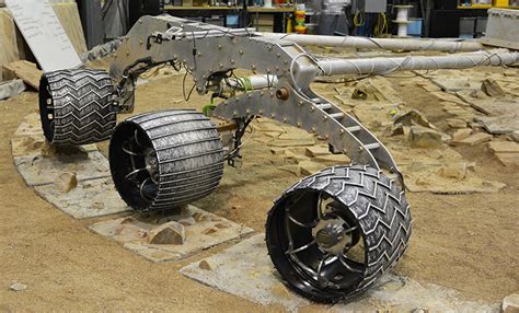 Curiosity Rover Wheel Materials