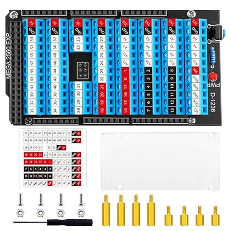 GeeekPi Screw Terminal Block Breakout Board HAT With Reset Button And LED Indicator GPIO