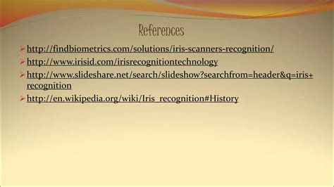 Biometrics Iris Recognition Pptx