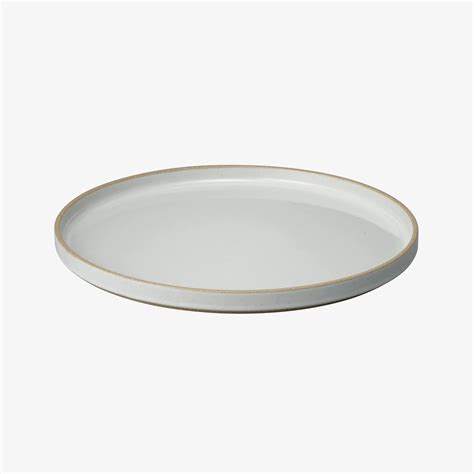 Hasami Porcelain Plate 30cm Gloss Grey Simple Beautiful Things