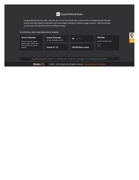 Ppt Barcode Reader Javascript Demo Dynamsoft Powerpoint