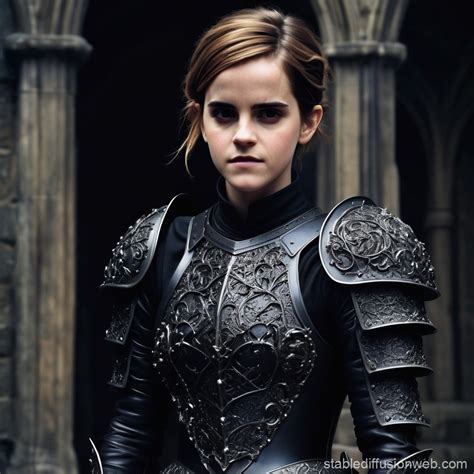 Emma Watson In Medieval Armor Stable Diffusion Online