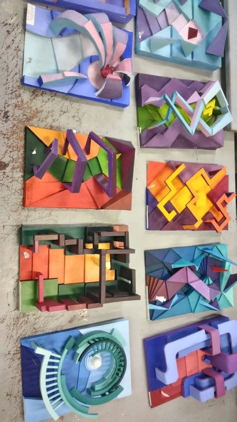 42 Ideas De Maquetas Con Figuras Geometricas Maquetas Con Figuras