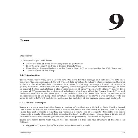 Treesfigure Tree Imbalance And Rotations Avl Trees