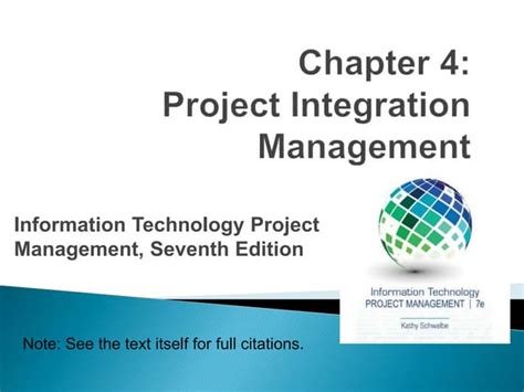 Chapter 4 Project Integration Managementppt