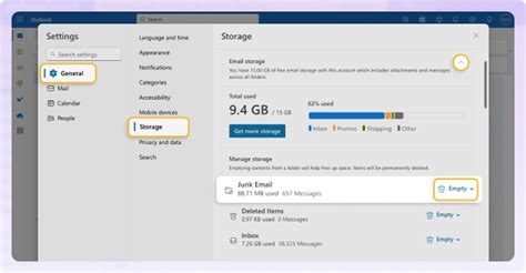 Email Storage Space Importance Management And Tips