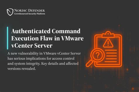 Vmware Vcenter Server Command Execution Vulnerability