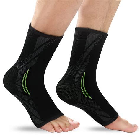 Ankle Brace Compression 1 Pair Ankle Sleeve For Sprained Ankle