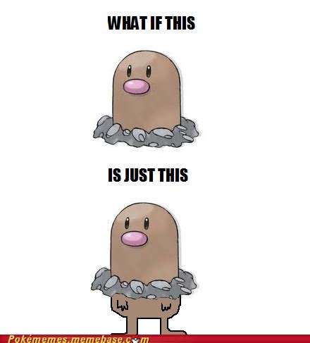 Pokemon Diglett Nose Or Mouth