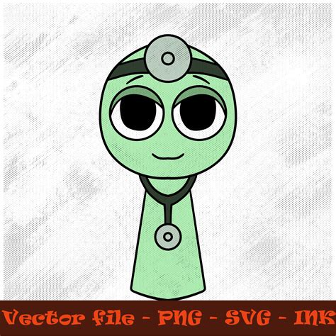 Sprunki Dr Mint Svg Sprunki Increedibox Coloring Pages Circ Inspire