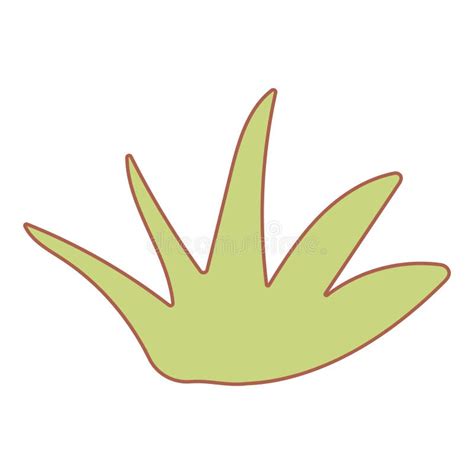 Easter Grass Green Plants Lawn Hunting Icon Stock Vector Illustration Of Springtime Plants