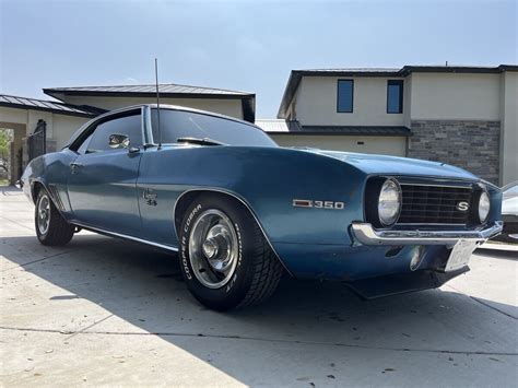 1969 Chevrolet Camaro Blue Ss For Sale