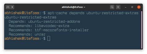 How To Check Dependencies Of A Package In Ubuntu Debian Based Linux Distributions