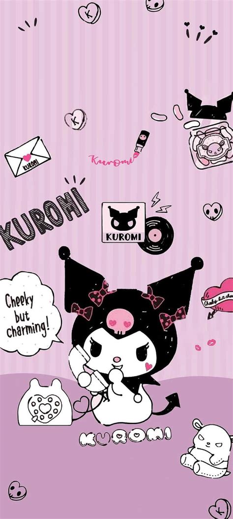 Download Kuromi Pink Aesthetic Wallpaper Wallpaper