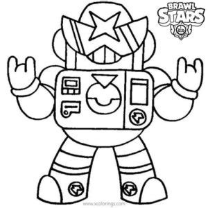 Brawl Stars Surge Coloring Pages Xcolorings Com