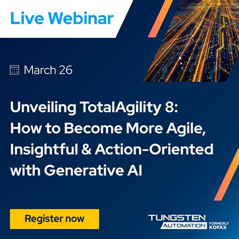 Tungstenautomation Kofax Generativeai Totalagility8 Webinar Todd Powell