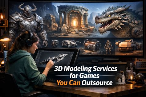 3d Modeling Services For Games You Can Outsource Easily