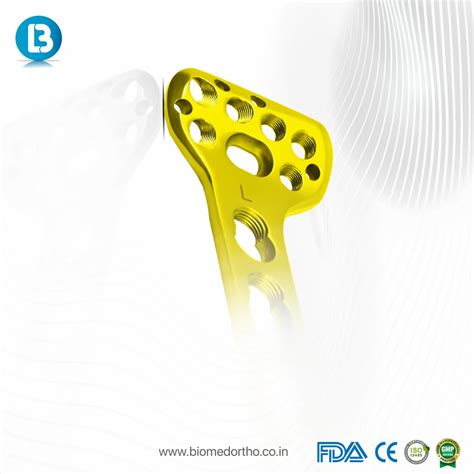 Titanium 2 7 3 5 Mm Lcp Duraline Distal Radius Kopis Plate 6 Head Holes At ₹ 3599 Piece In