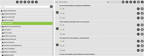 Fleet Vehicle Safety Inspection Checklist Field Eagle