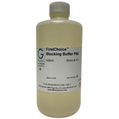 Firstchoice™ Blocking Buffer Ideal For New Assays And Systems