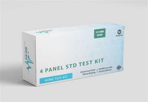 4 Panel Std Test Kits Sense Your Health Decode Your Dna With Kitsense