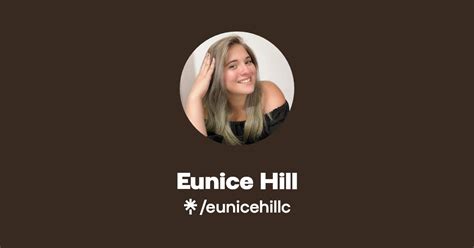 Eunice Hill Instagram Facebook Tiktok Linktree