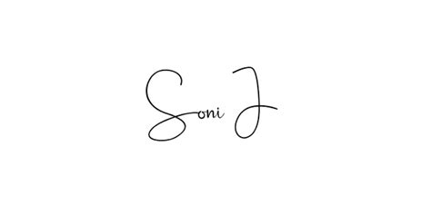 98 Soni J Name Signature Style Ideas Special Esign