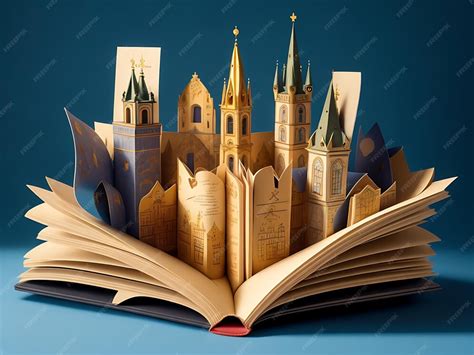 Premium Ai Image 3d Book Render Desgin