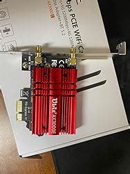 Amazon Com Ubit Wifi Card Mbps Three Band Wifi E Ax Pcie Wifi Card With Bluetooth