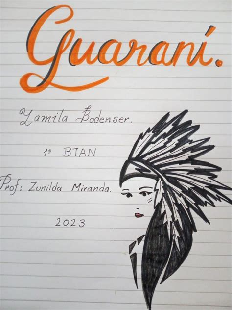 Caratulas De Guarani Para Cuadernos