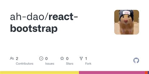 Github Ah Daoreact Bootstrap