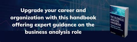 The Business Analysis Handbook Techniques To Deliver Better Business