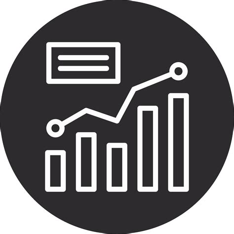 Bar Graph Inverted Icon 40887721 Vector Art At Vecteezy