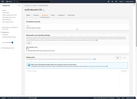 Configure S Permissions And Access Controls Server Academy