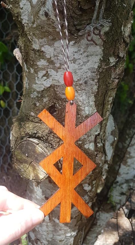 Protection Bindrune Ancestral Magick Witchcraft Norse Etsy