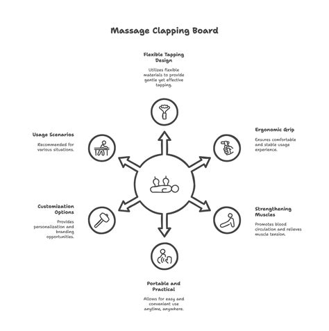 Hsingchitacare Healthy Body Beatings Stick Clapping Board Massage
