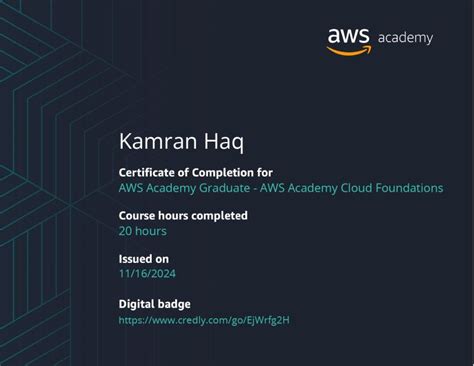 kamran haq on linkedin aws cloudcomputing awscertified