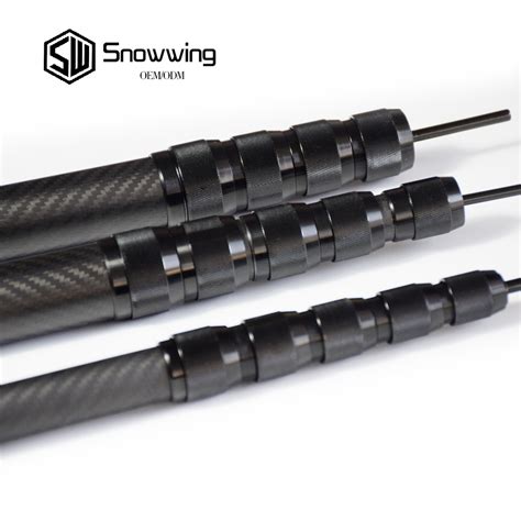 Sw Custom 3k China Carbon Fiber Tripod Telescopic Pole Rod Tube
